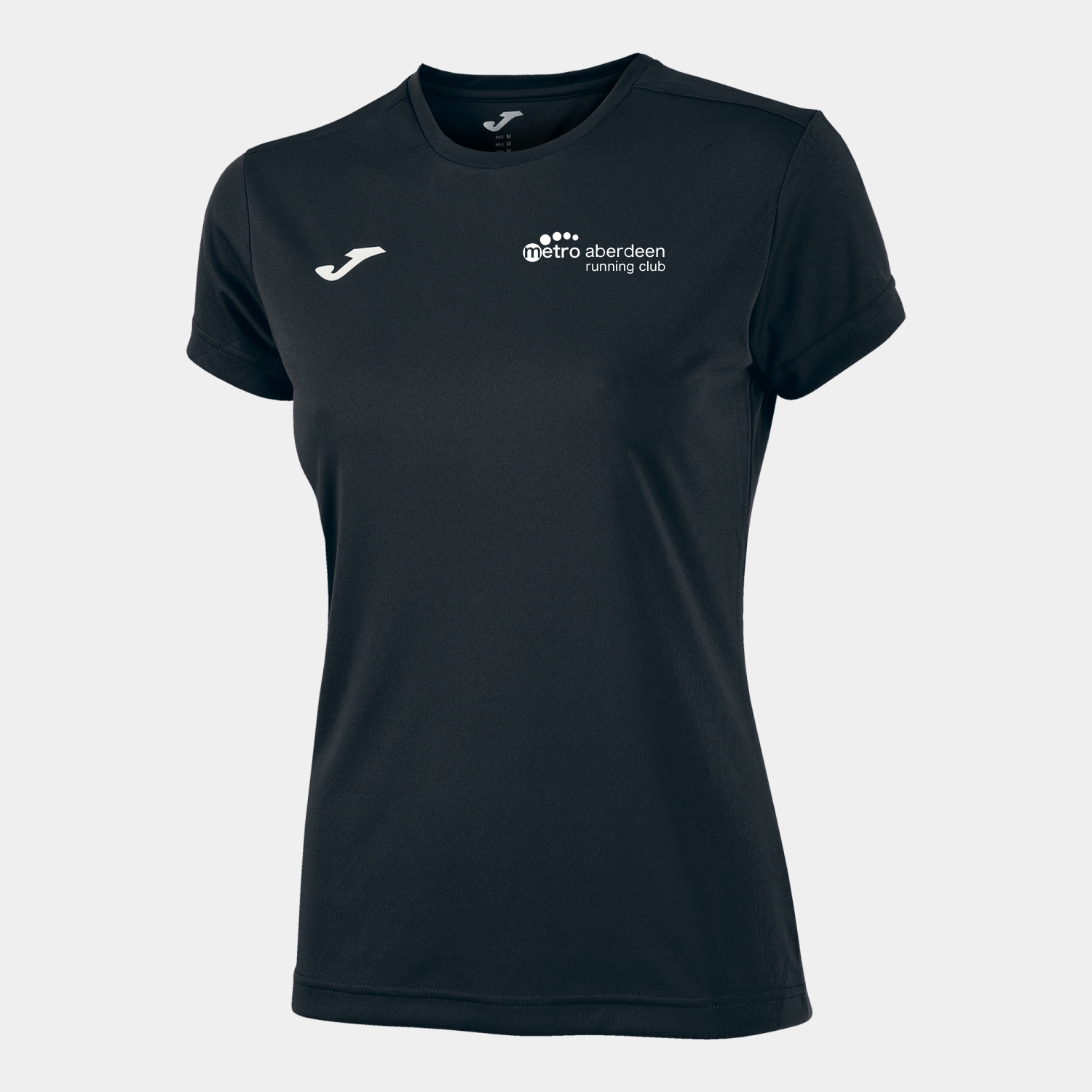 Metro Aberdeen Running Club Black T-Shirt - Ladies | The Soccer Shop:Direct