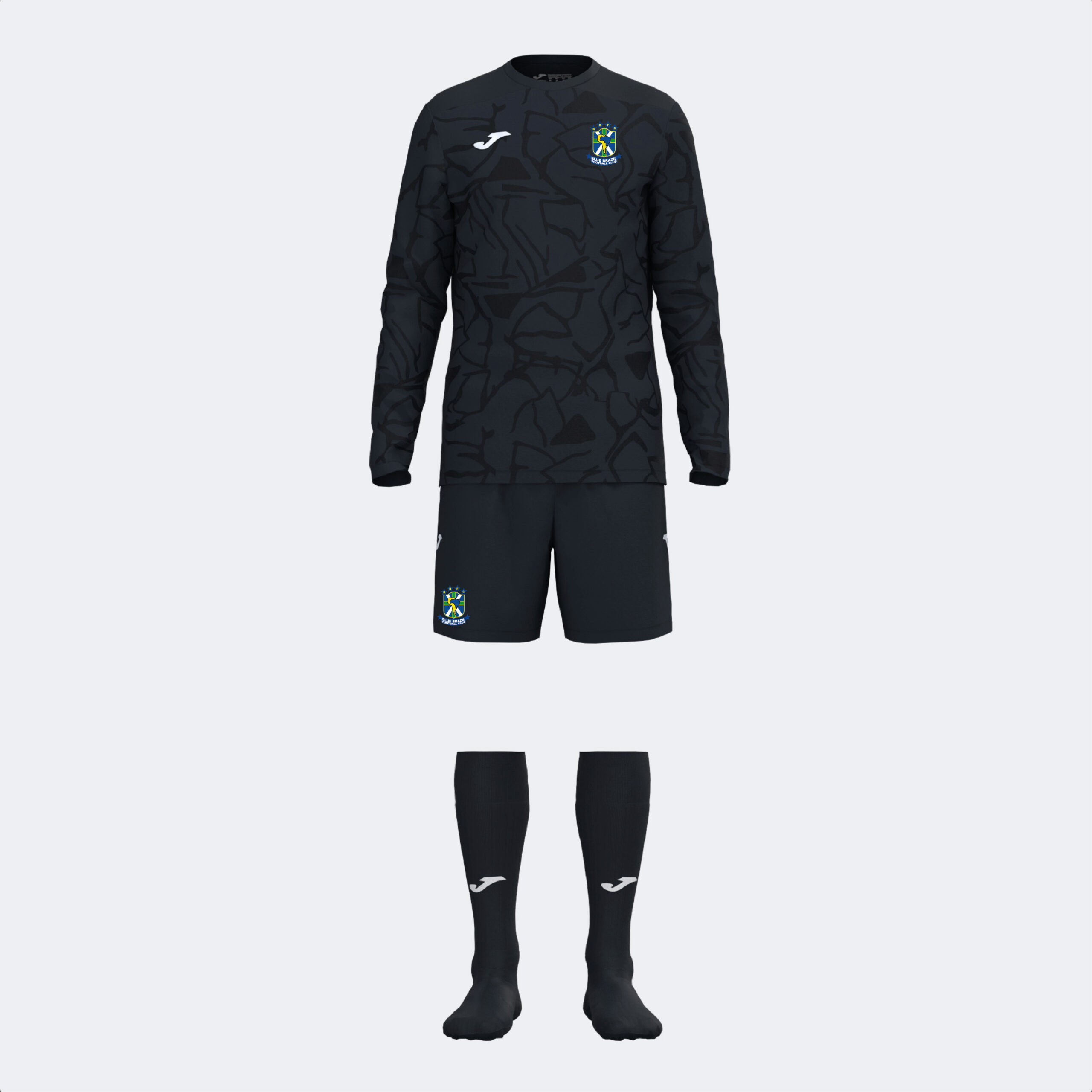 Blue Brazil FC - Away GK Kit | The Soccer Shop:Direct