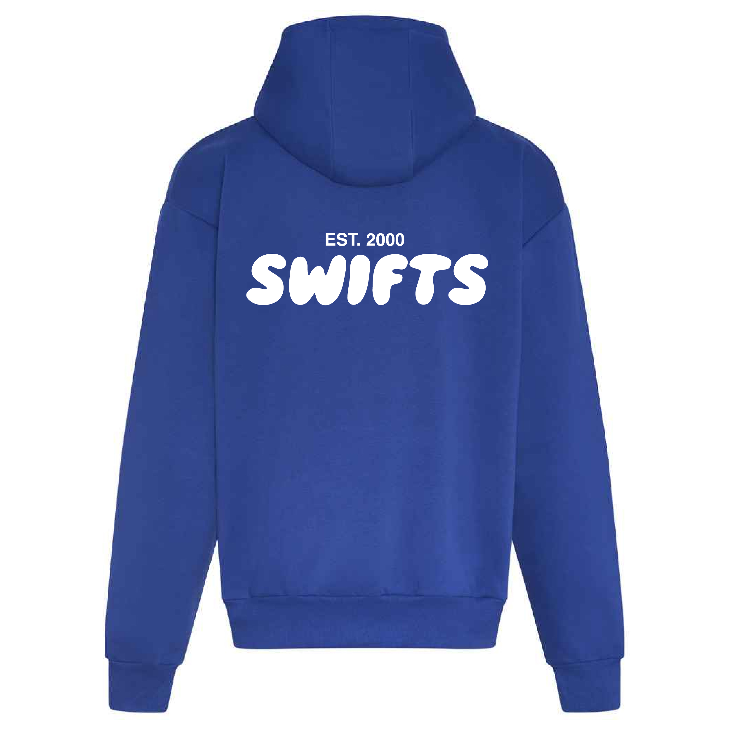 Swifts FC Royal Blue Oversized Hoodie | The Soccer Shop:Direct